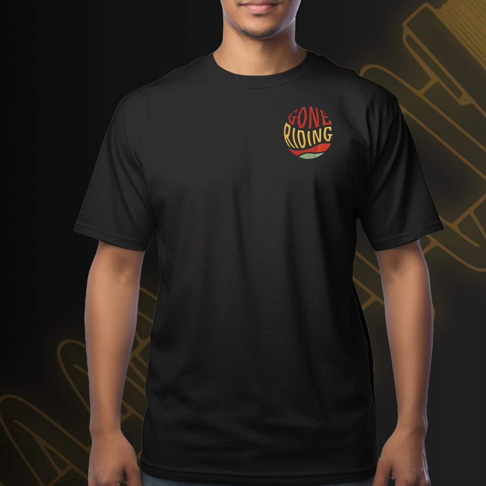 GONE RIDING T-SHIRT – AHMfactoryServices